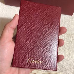 Cartier | Jewelry | Authentic Cartier Shopping Bag Certificate Cover ...